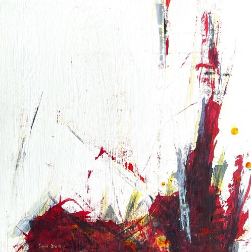 Imperfect as Essential V von David Drain (2023): Malerei Acryl, Tinte ...