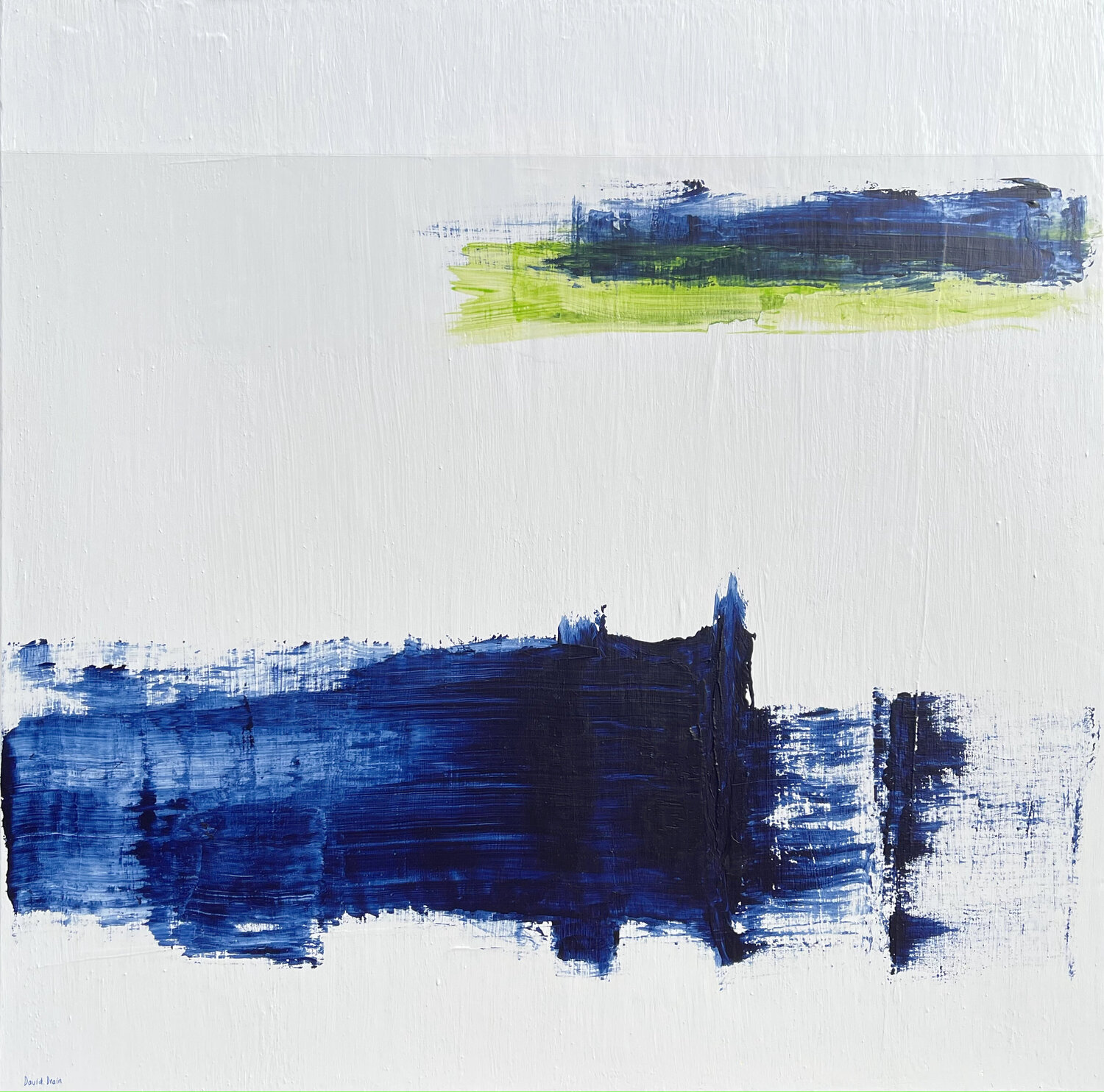 IMAGINING III by David Drain (2025) : Painting Acrylic, Ink on Wood ...