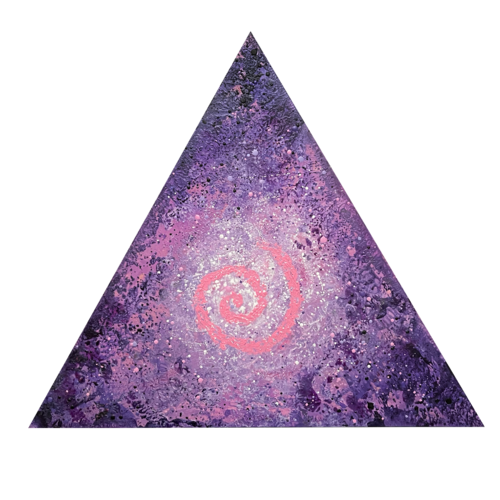 Galaxy With Triangle