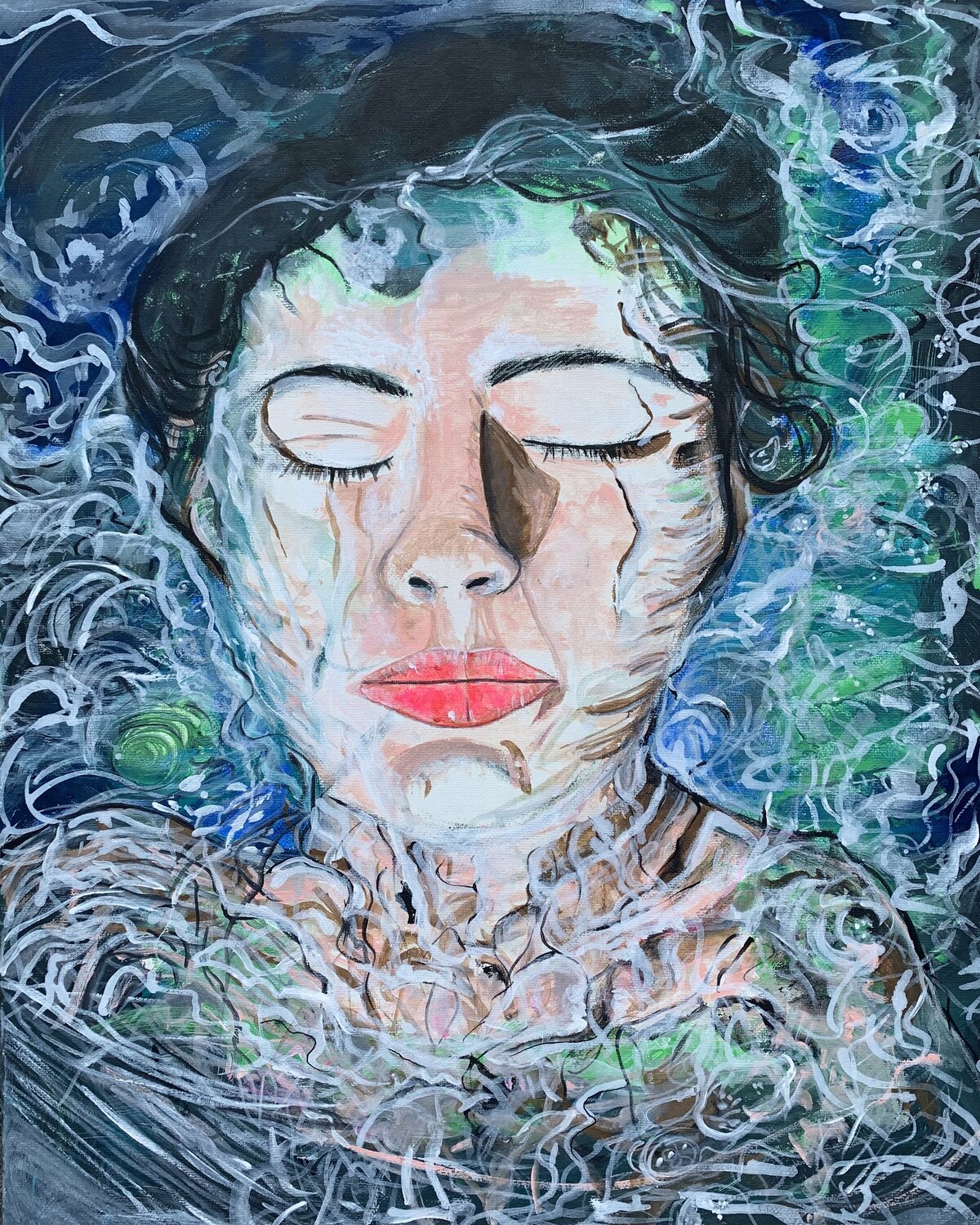 Underwater Drawing Art
