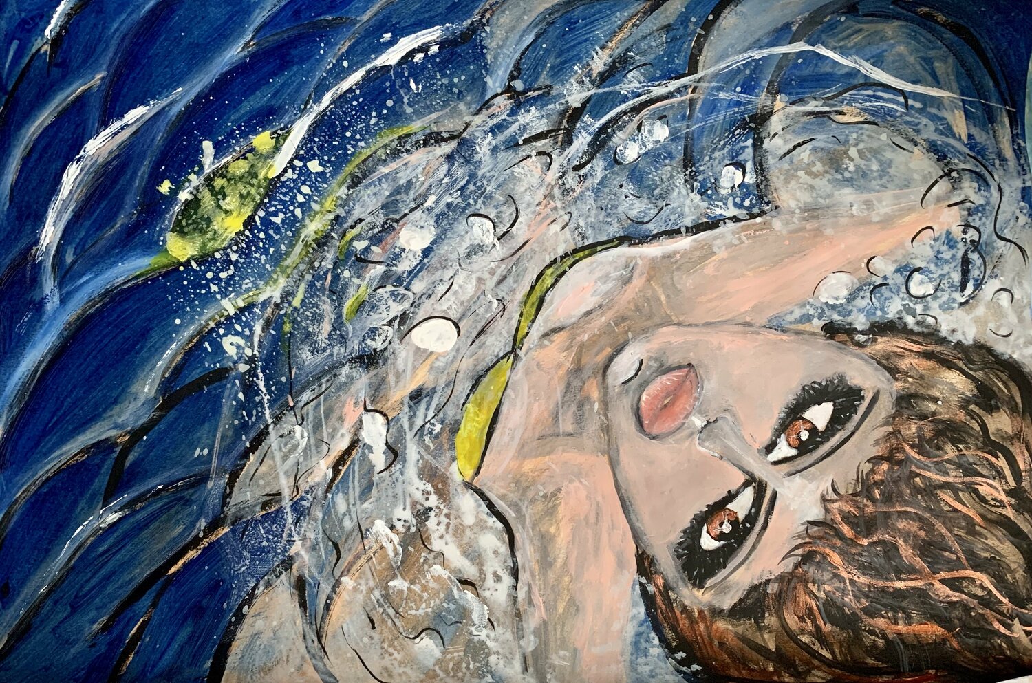 Hyperrealism Drawing Water