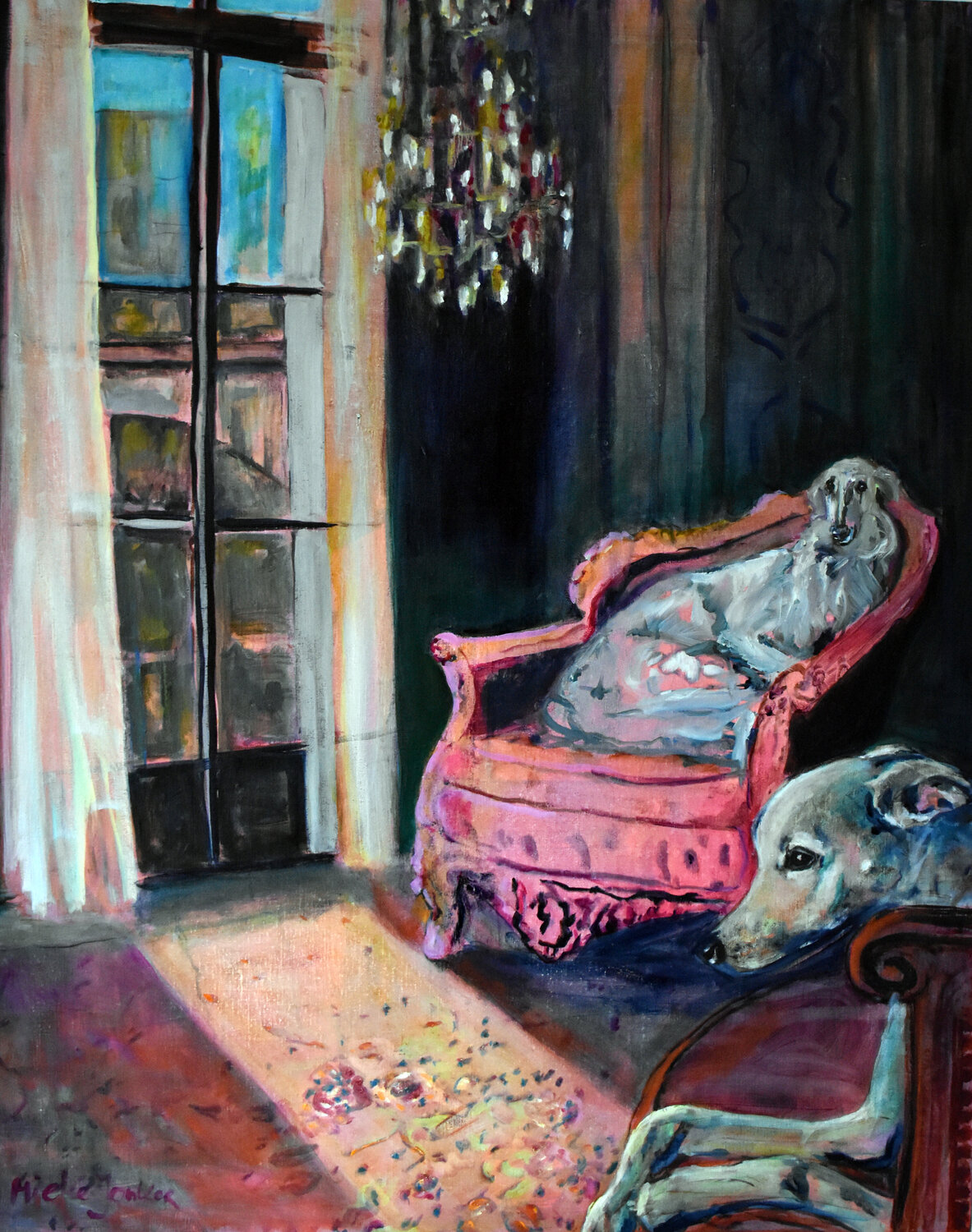 The other room X by Jonker Mieke (2023) : Painting Oil on Linen - Singulart