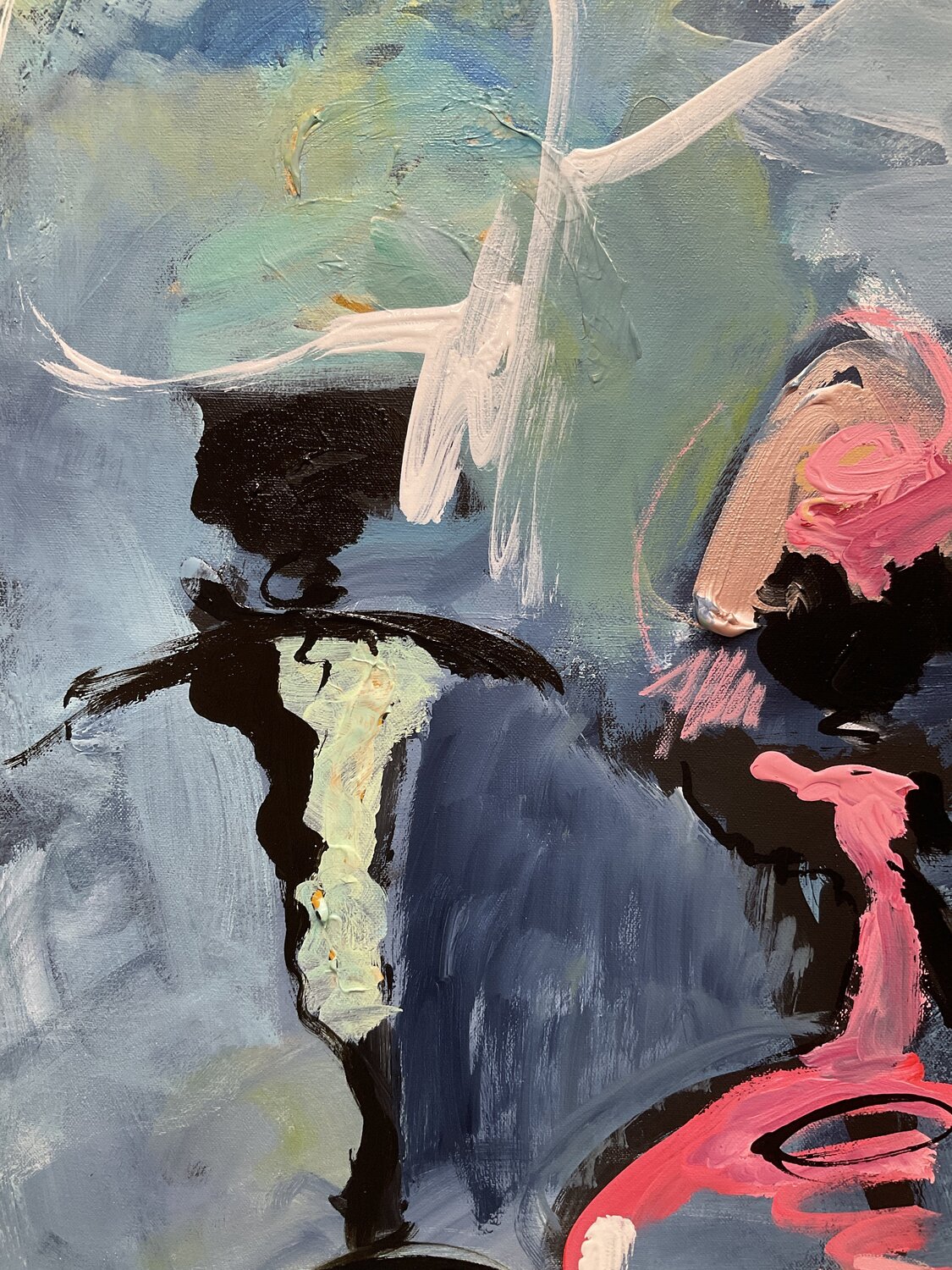 Une autre Ballade de Marie Manon Corbeil (2023) : Peinture Acrylique, Fusain sur Toile - SINGULART