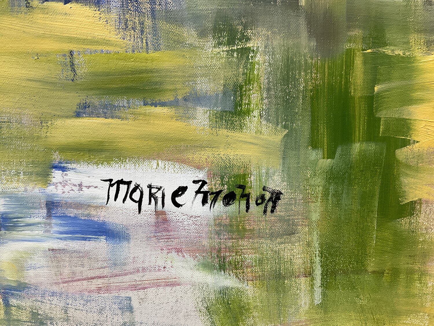 Les années Yay-Yay by Marie Manon Corbeil (2023) : Painting Acrylic ...