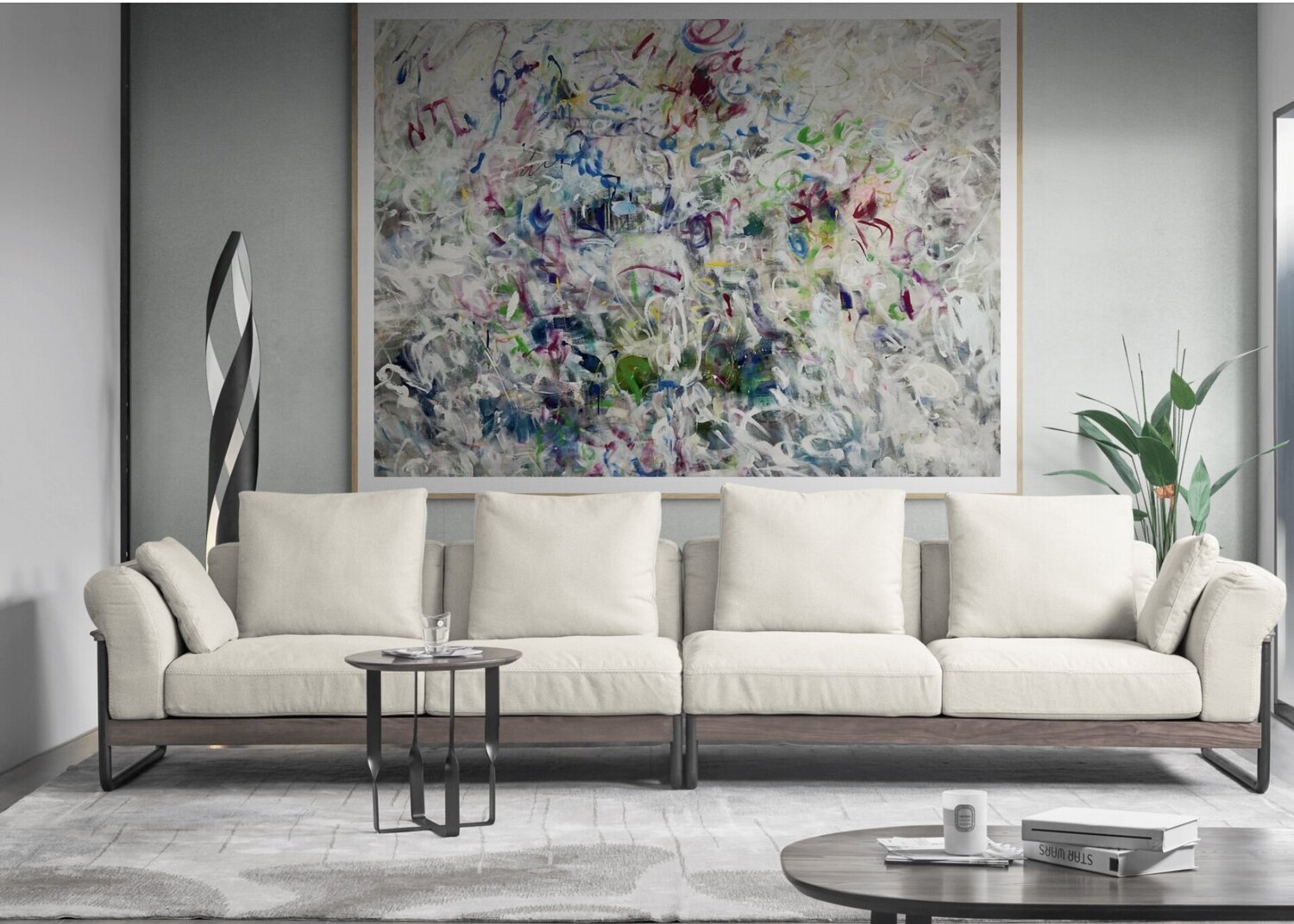 Happy Birthday by Marie Manon Corbeil (2024) : Painting Acrylic, Spray ...