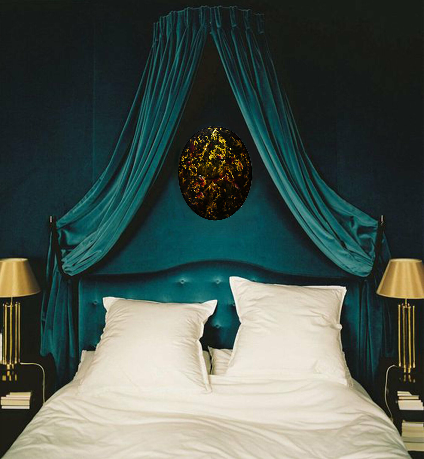 5 by Maria Drozdova (2017) : Painting Oil, Lacquer on Canvas - Singulart