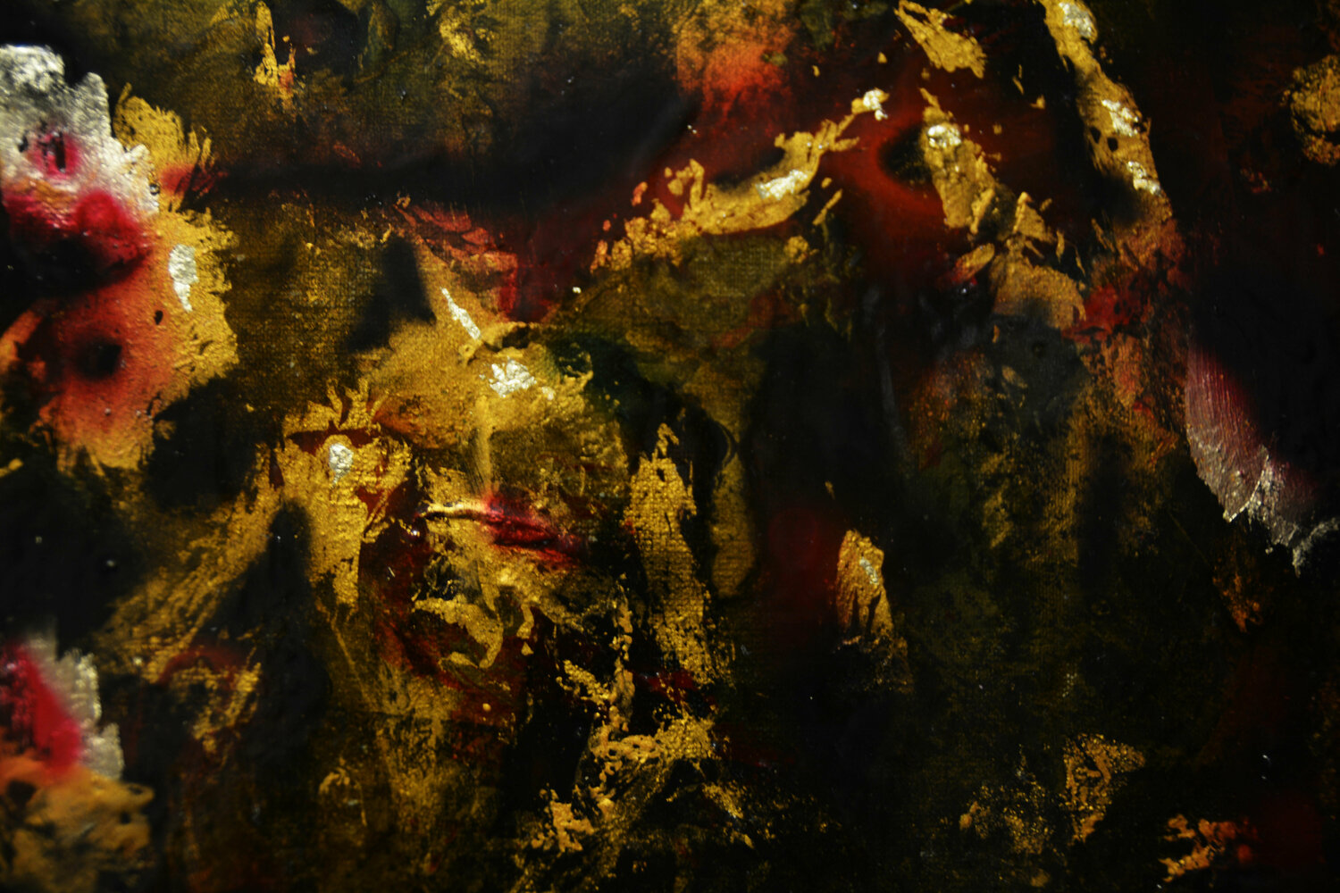 5 by Maria Drozdova (2017) : Painting Oil, Lacquer on Canvas - Singulart