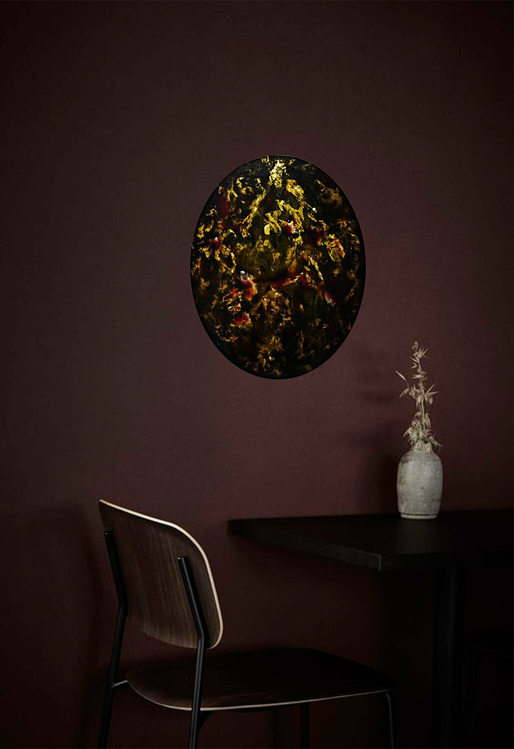 5 by Maria Drozdova (2017) : Painting Oil, Lacquer on Canvas - Singulart