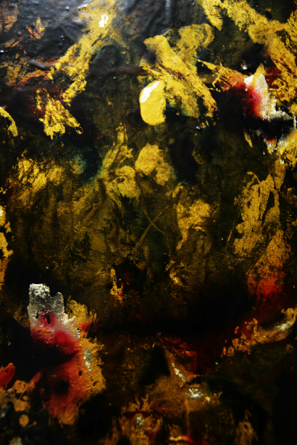 5 by Maria Drozdova (2017) : Painting Oil, Lacquer on Canvas - Singulart