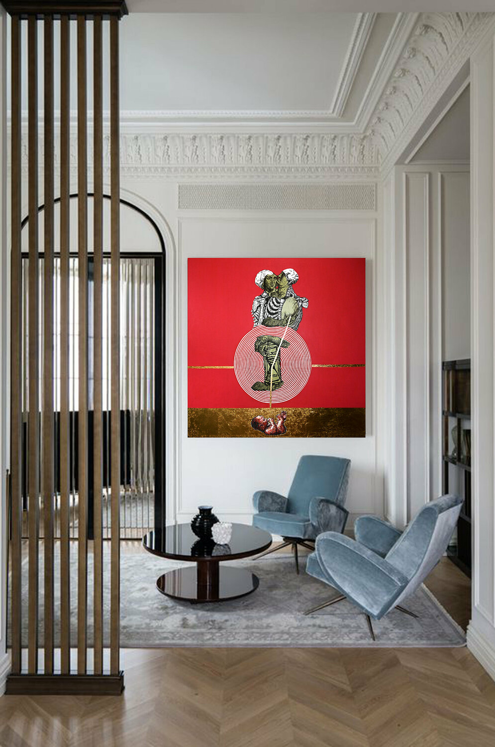 Labyrinth by Maria Drozdova (2020) : Painting Acrylic, Lacquer on ...