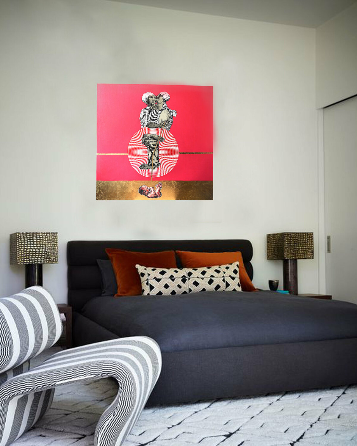 Labyrinth by Maria Drozdova (2020) : Painting Acrylic, Lacquer on ...