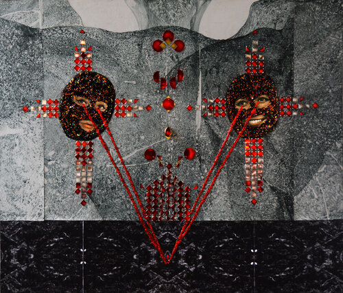 The albino snake by Maria Drozdova (2019) : Painting Oil, Lacquer on ...