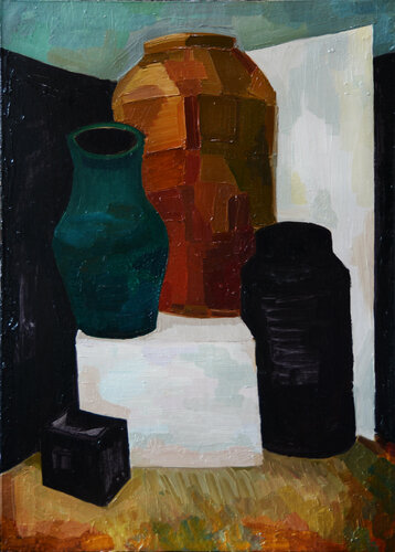 The albino snake by Maria Drozdova (2019) : Painting Oil, Lacquer on ...