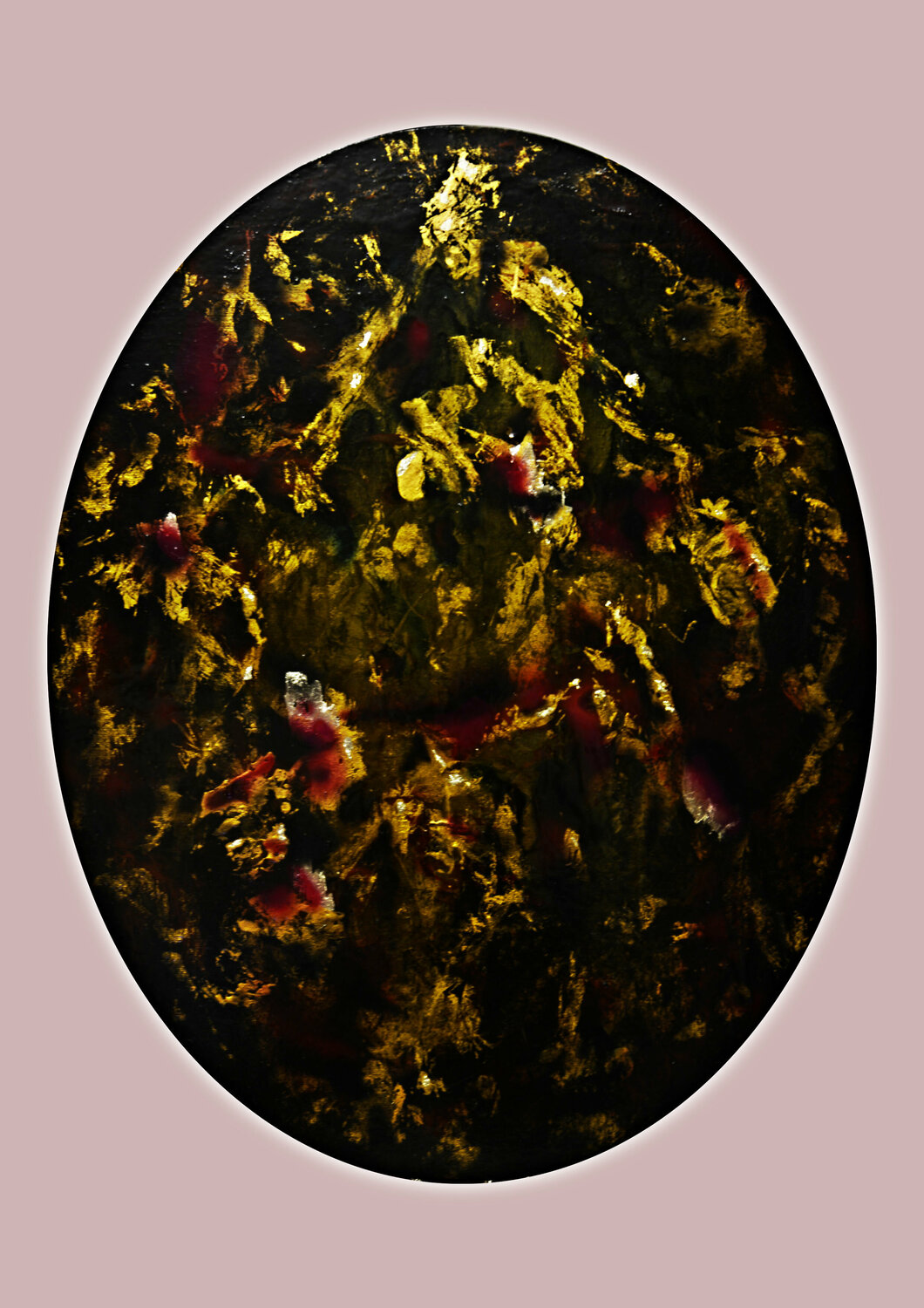 5 by Maria Drozdova (2017) : Painting Oil, Lacquer on Canvas - Singulart