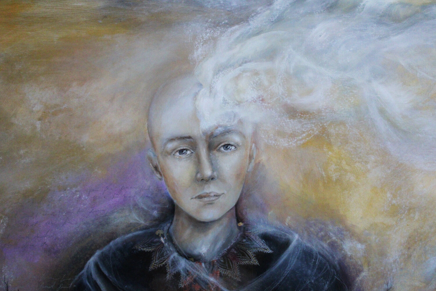 From Earth, Air by Alexandra Oancea (2022) : Painting Oil, Pigments on ...