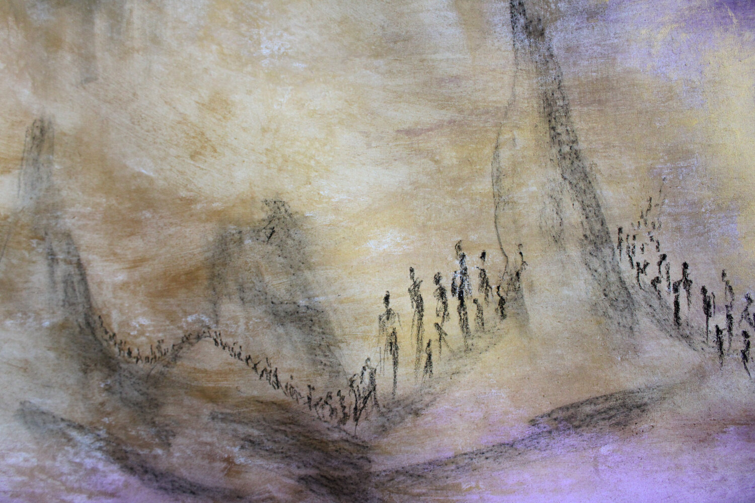 From Earth, Air by Alexandra Oancea (2022) : Painting Oil, Pigments on ...