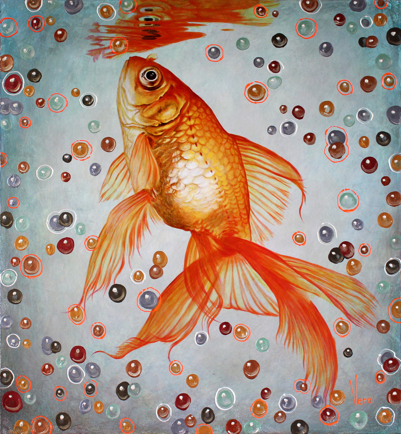 Famous Goldfish Painting
