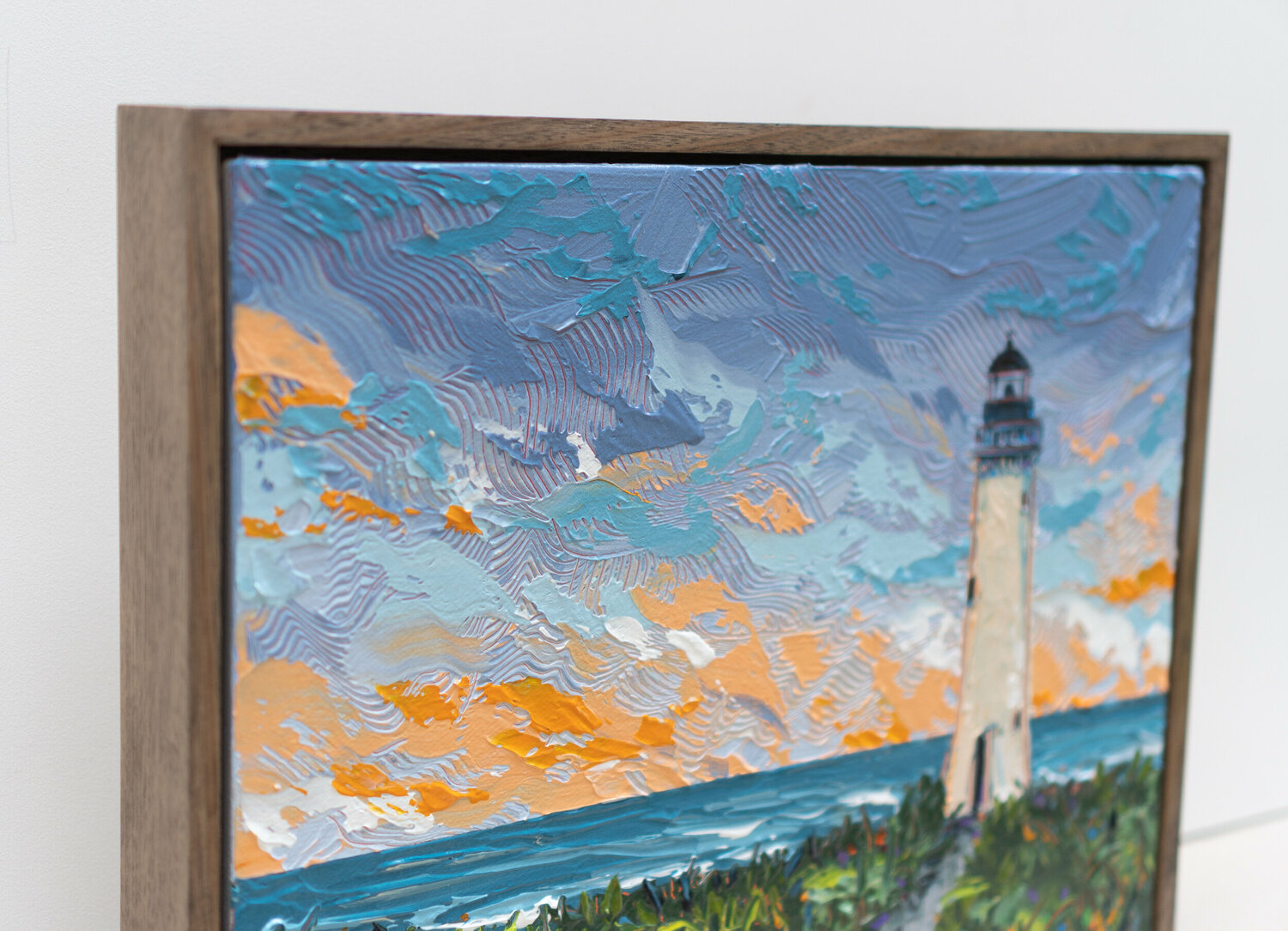 Port Fairy Lighthouse 5 by Joseph Villanueva (2021) : Painting Acrylic ...