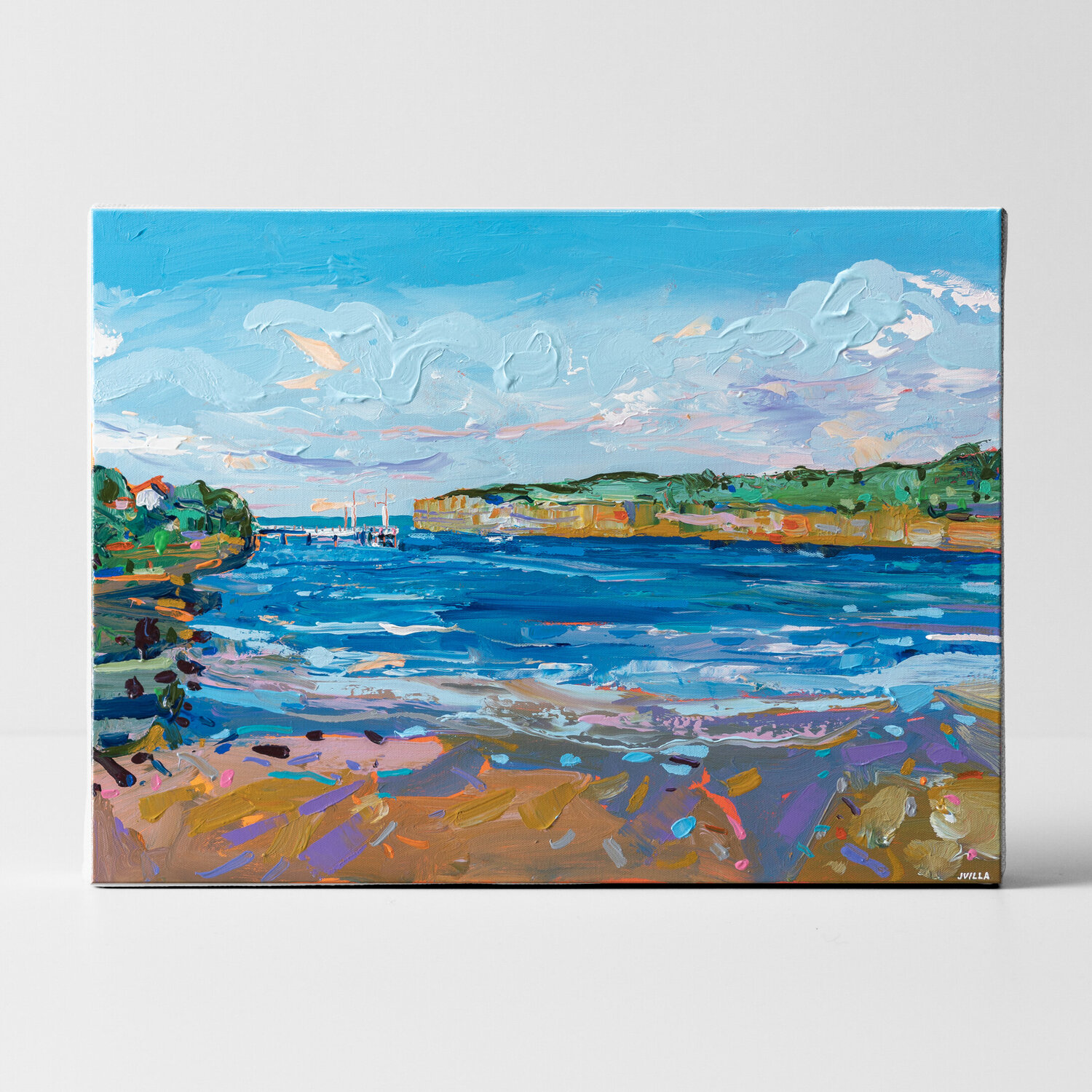 Port Campbell Foreshore by Joseph Villanueva (2022) : Painting Acrylic ...