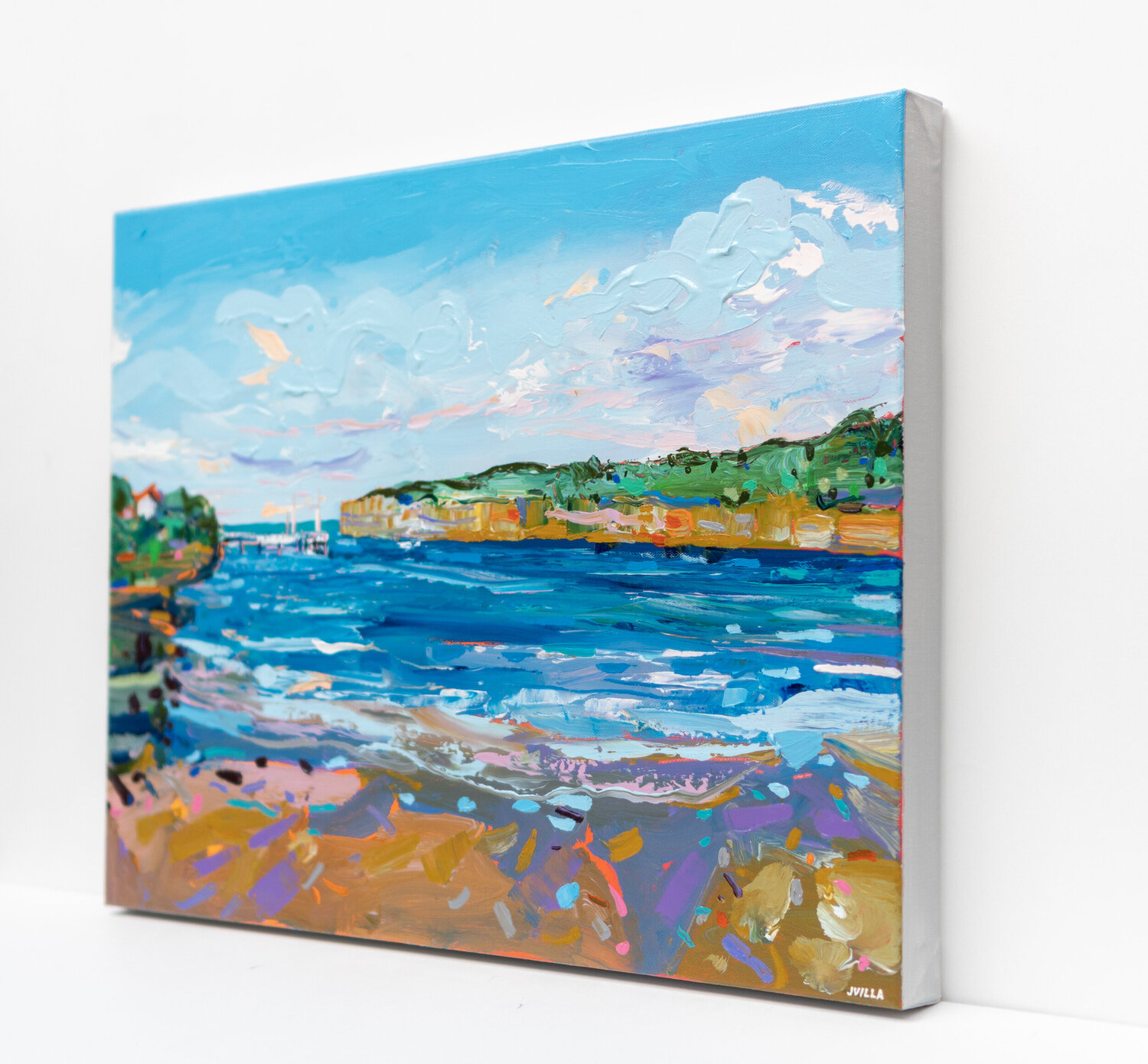 Port Campbell Foreshore by Joseph Villanueva (2022) : Painting Acrylic ...