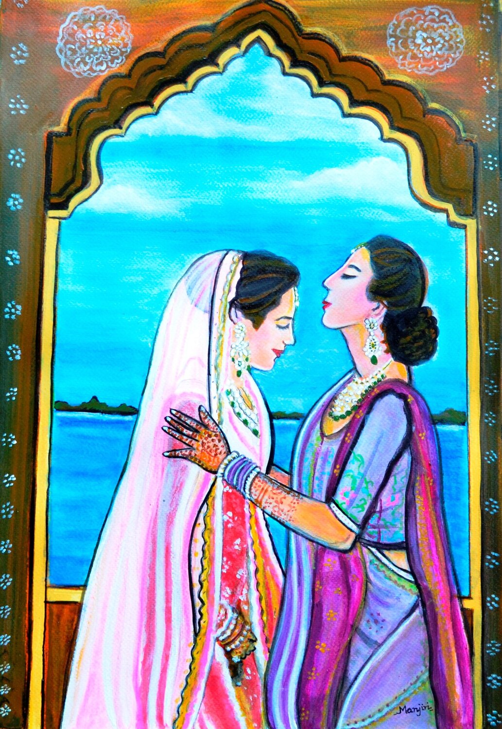 Indian Bride Art