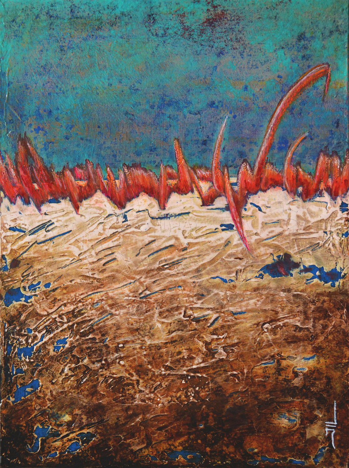 Tension Abstract Art