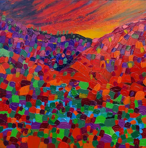 Jubilee by Stacy N (2022) : Painting Oil on Canvas - SINGULART