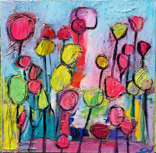 Jubilee by Stacy N (2022) : Painting Oil on Canvas - SINGULART