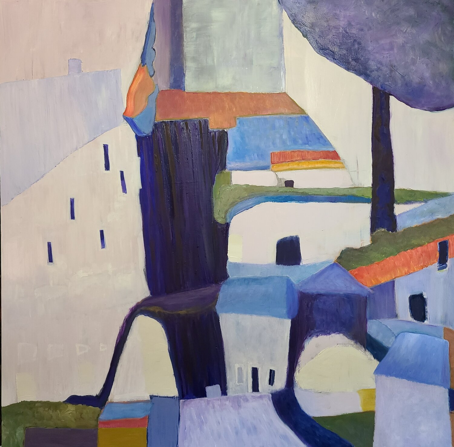 The Hamlet by Stacy N (2023) : Painting Oil on Canvas - Singulart