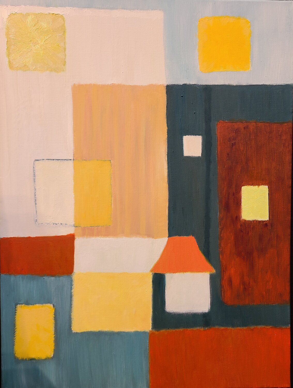 Rectangles and Squares by Stacy N (2024) : Painting Oil on Canvas ...