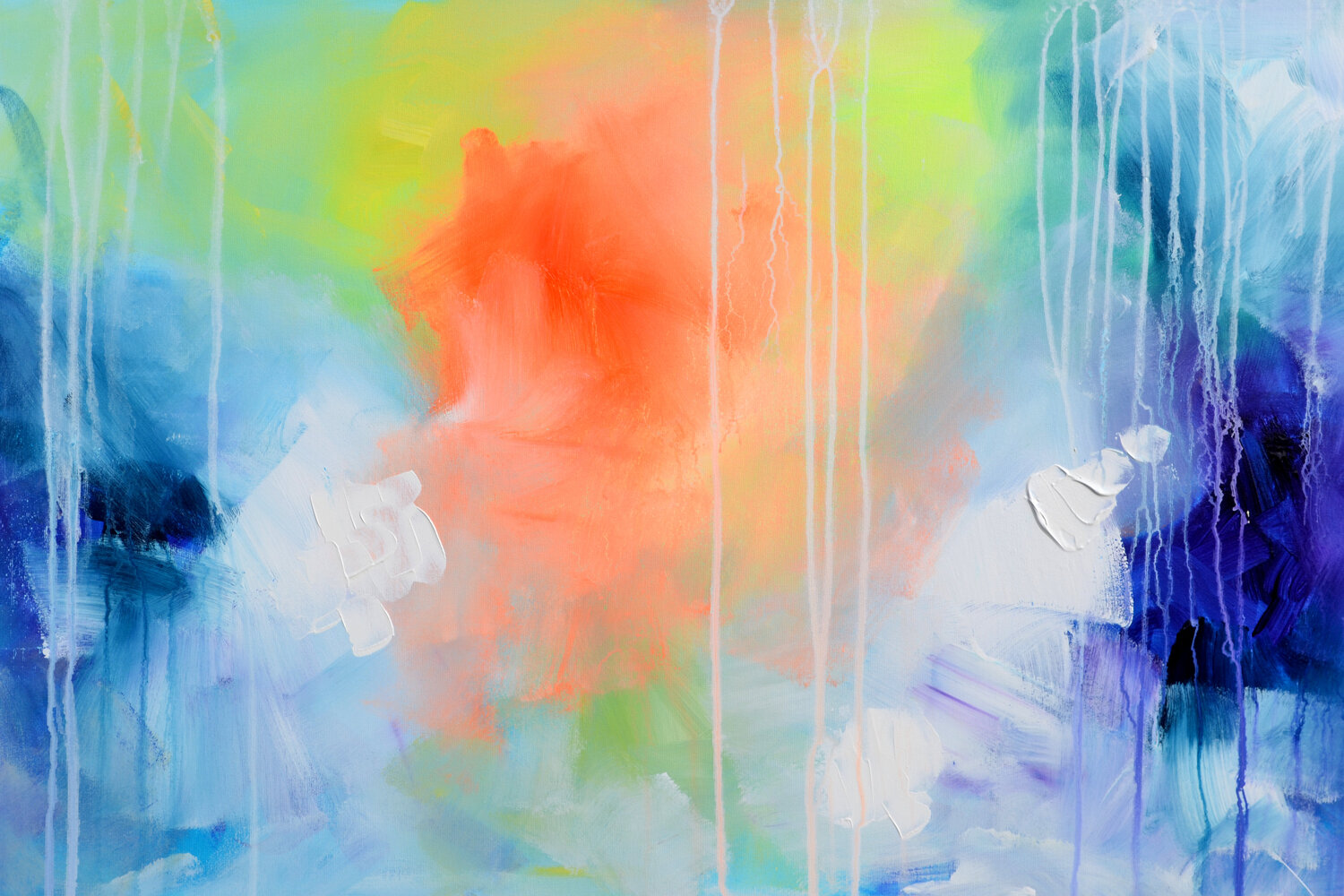 Complementary Patterns 4 by Tiberiu Soos (2024) : Painting Acrylic on ...