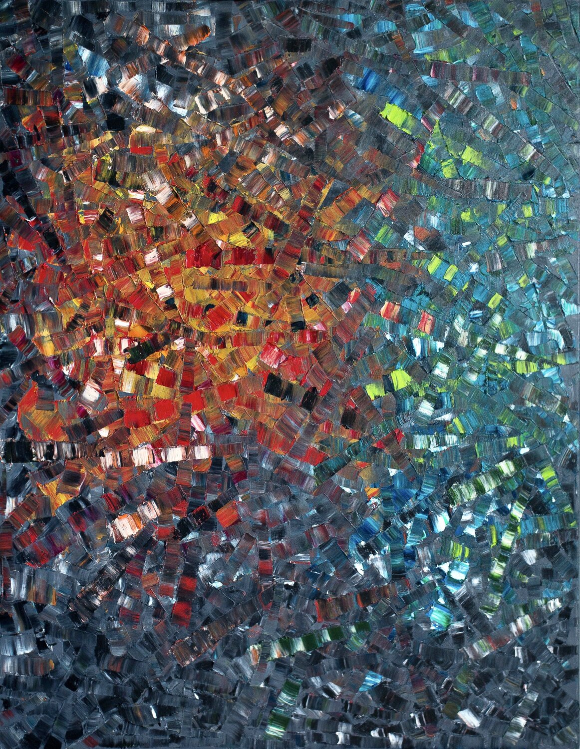 It Is Simpler Than I Know by Deepa Khanna Sobti (2023) : Painting Oil ...