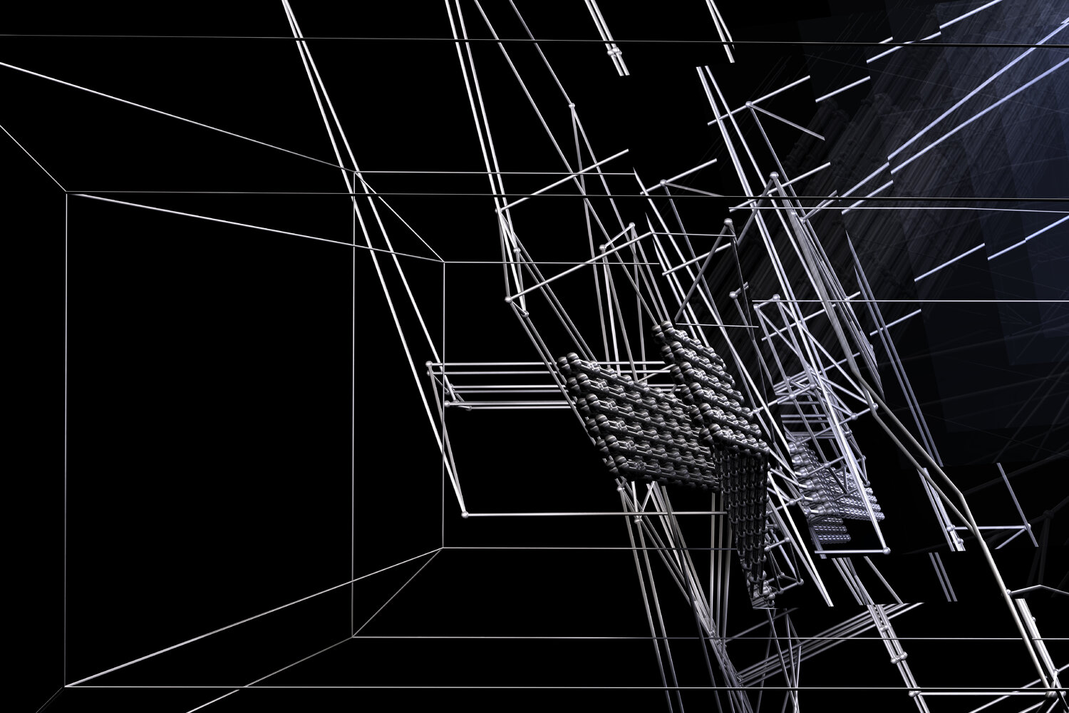 " BLUE CAGE 1 " Torsten Russ