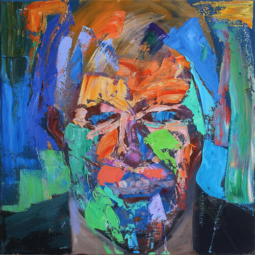 Mui Thomas by Kos Cos (2022) : Painting Acrylic, Oil on Canvas - SINGULART