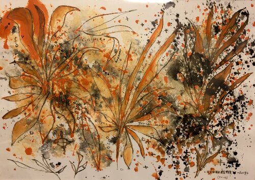 City... by Jan van der Ster (2010) : Painting Acrylic, Spray Paint on ...