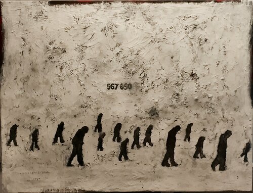 City... by Jan van der Ster (2010) : Painting Acrylic, Spray Paint on ...