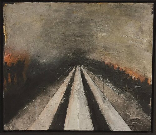 City... by Jan van der Ster (2010) : Painting Acrylic, Spray Paint on ...