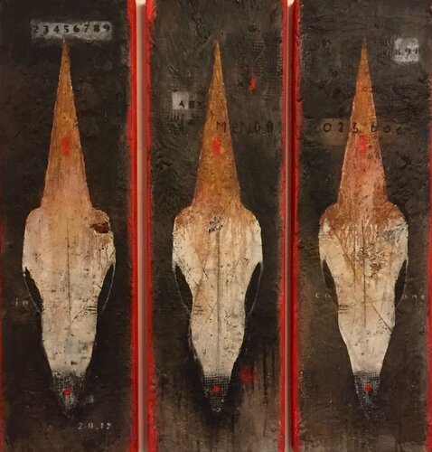 City... by Jan van der Ster (2010) : Painting Acrylic, Spray Paint on ...