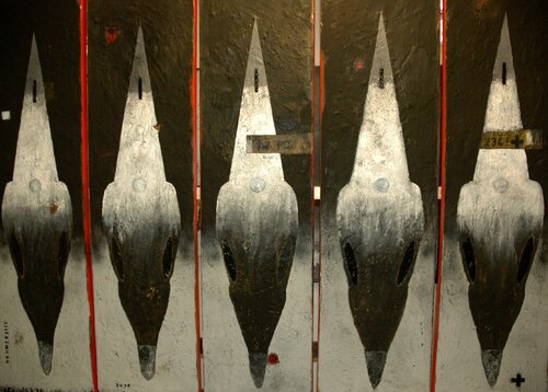 City... by Jan van der Ster (2010) : Painting Acrylic, Spray Paint on ...