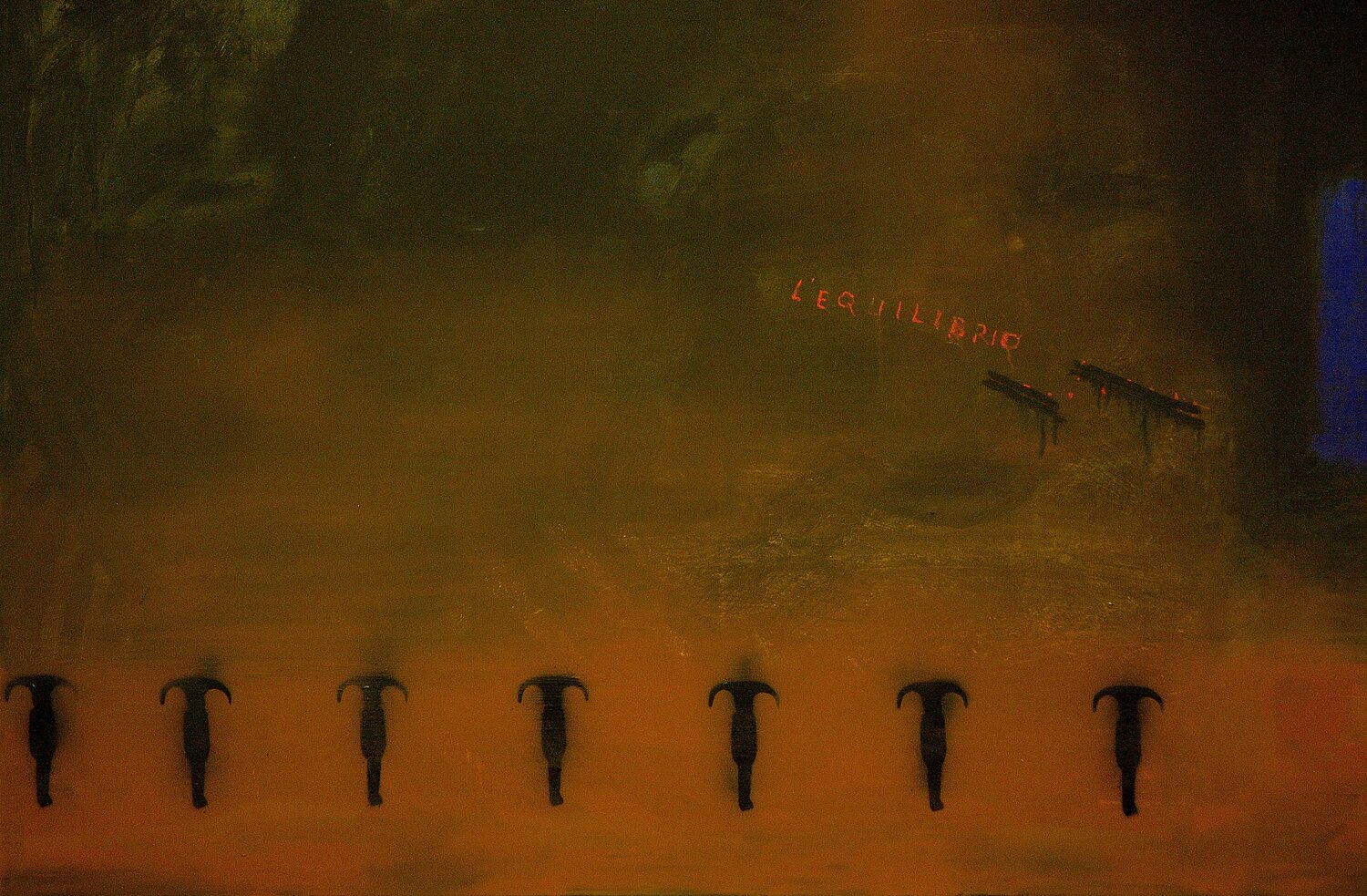 L'Equilibrio 12 de Jan van der Ster (2012): Pintura Acrílico, Lápiz en ...