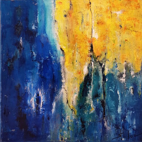 Le Passage by MICHEL SAINT-LUC (2023) : Painting Oil on Canvas - Singulart