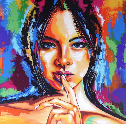 Tableau Portrait : Achetez une Peinture Portrait en Ligne - SINGULART ...
