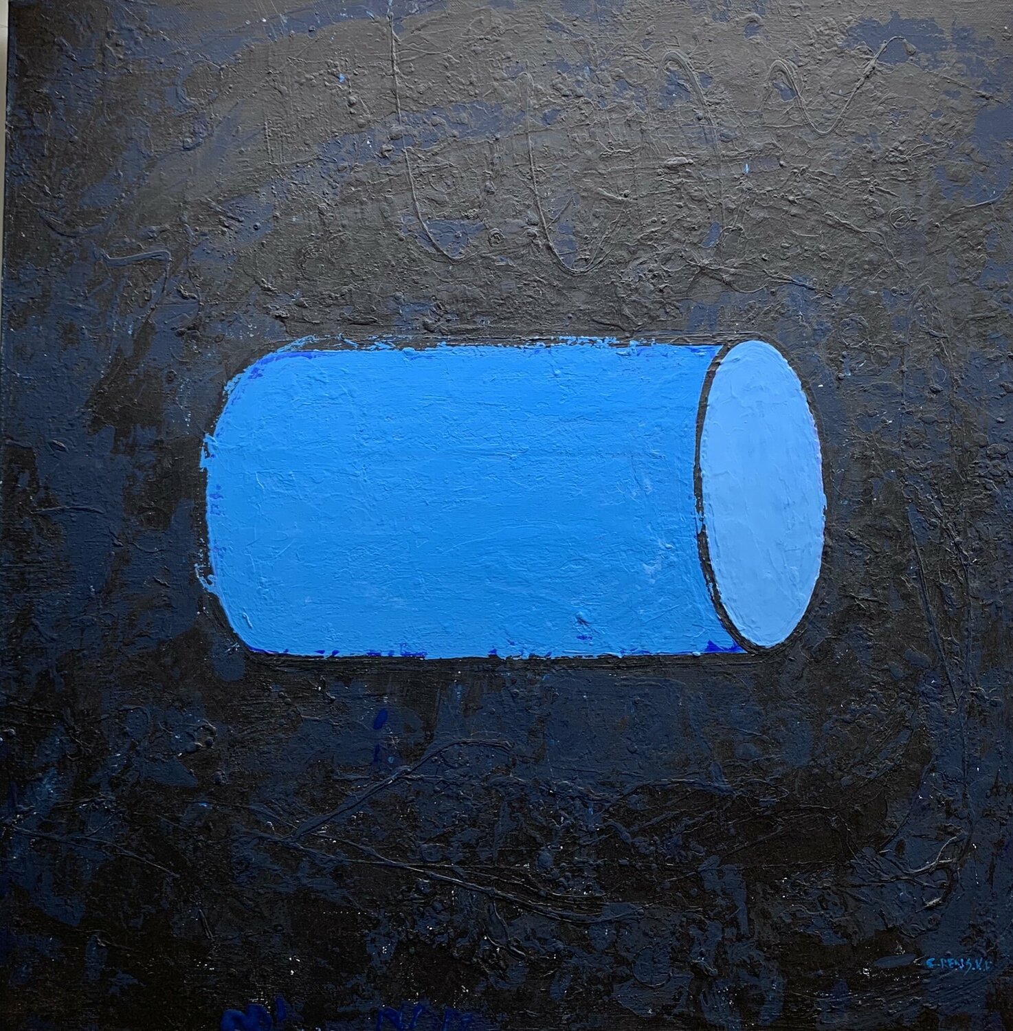 Canette von catherine Rens (N.D): Malerei Acryl auf Leinwand - Singulart