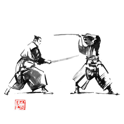 hiroyuki by Pechane Sumie (2024) : Drawing India Ink on Paper - Singulart