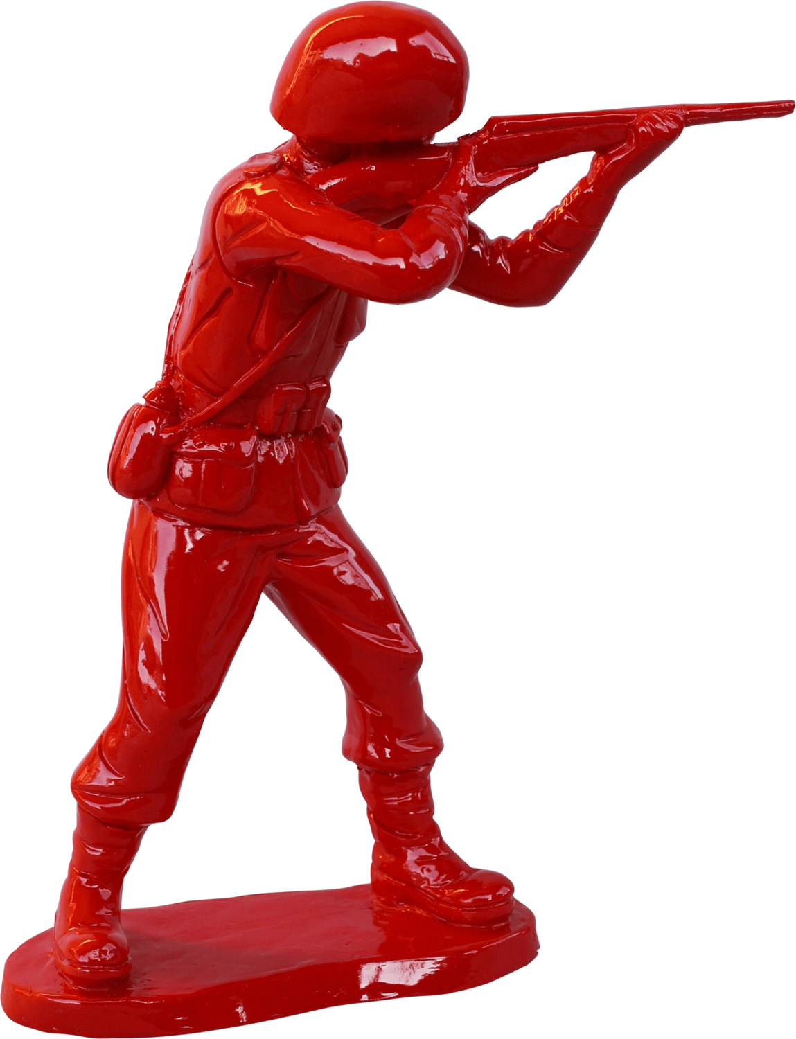 PEACEKEEPERS POP COLOR (RED) by Alessandro Padovan (2016) : Sculpture ...