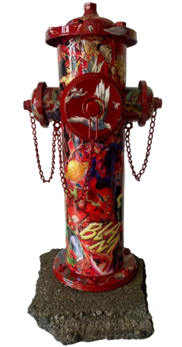 FIRE HYDRANT by Nathalie Laudon (2020) : Sculpture Resin, Stainless ...