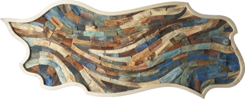 Water Serpent by Aaron Laux (2022) : Sculpture Wood, Paper - Singulart