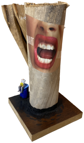 0s-5 SMART MOUTH POWER TERMINAL B by Aleks Rosenberg (2024) : Sculpture ...