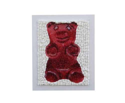 Gummy Portrait in Orange by Kevin Champeny (2021) : Sculpture Resin ...