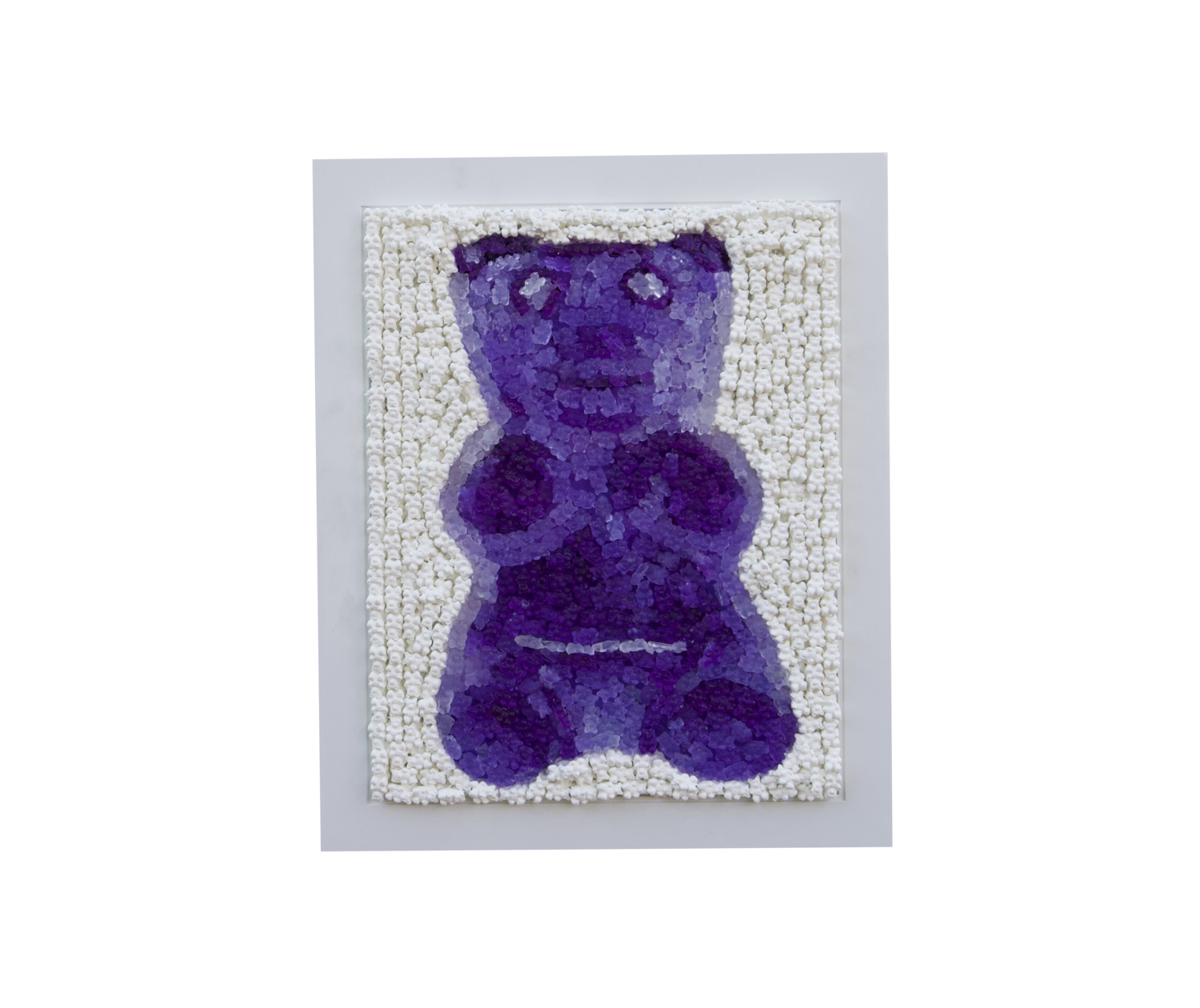 Gummy Portrait in Purple by Kevin Champeny (2021) : Sculpture Resin ...
